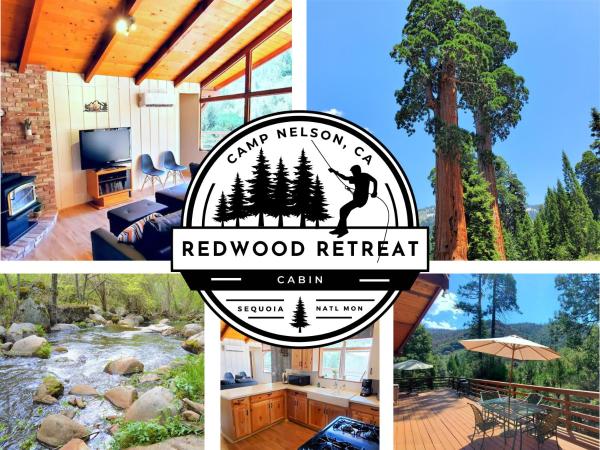 Redwood Retreat, Mountains, Adventure And Nature - Camp Nelson, CA