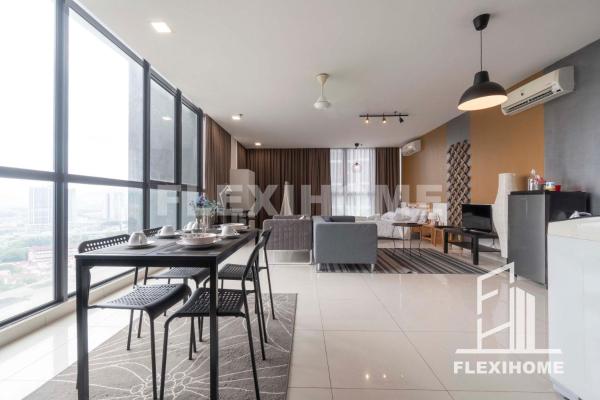 Atria Sofo Suites Petaling Jaya, Fantastic City-wide View, Designed Suites, Spacious & Quiet Studio By Flexihome-my - Kuala Lumpur