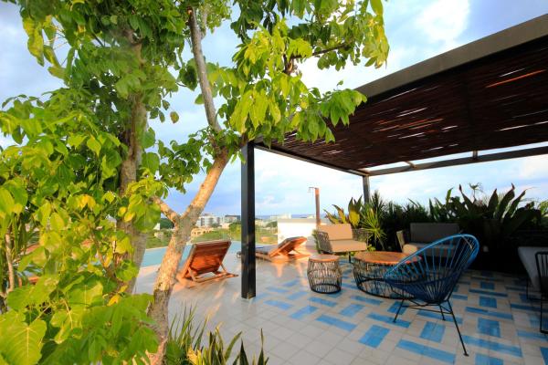 Spacious Studio, Incredible Rooftop With Sea View - Playa del Carmen