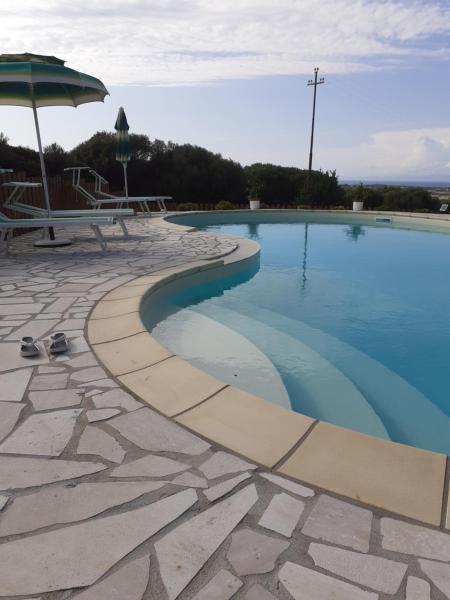 Agriturismo Gli Olivastri -Appartamento Bel Vedere Con Piscina ,Solarium E Vista Mare,climatizzatore ,Wifi - Portobello