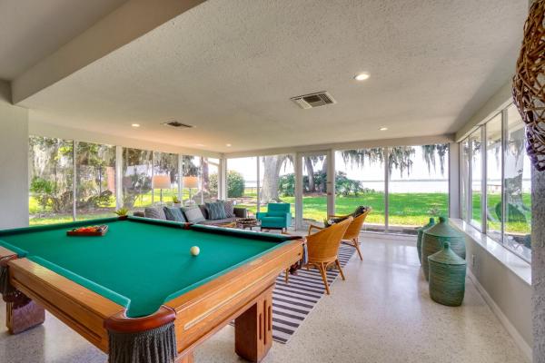 Luxe Waterfront Oasis W/ Dock - Direct Lake Access - Lake Harris, FL