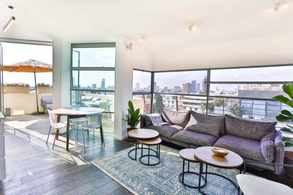 High End 3bd Tlv Rooftop Duplex - Tel Aviv-Yafo