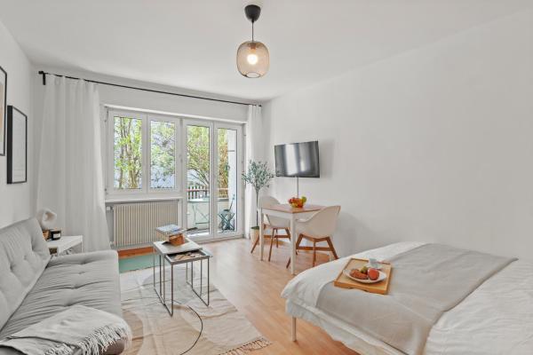 Close To Lake & Balcony 1 Bdr Wollishofen Self Check In - Zürich