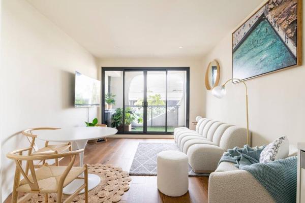 Beachside Flat With Free Parking - Bayside City