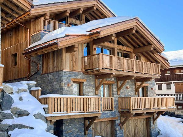 Chalet Neuf Avec Piscine, Jacuzzi, Sauna, Hammam Et Salle De Cinéma à Saint-martin De Belleville - Fr-1-570-25 - Val Thorens