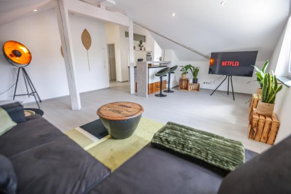 Penthouse-wohnung I 100 Qm I Blick Auf Die Weinreben I Nespresso I Emma Matratzen - Auggen