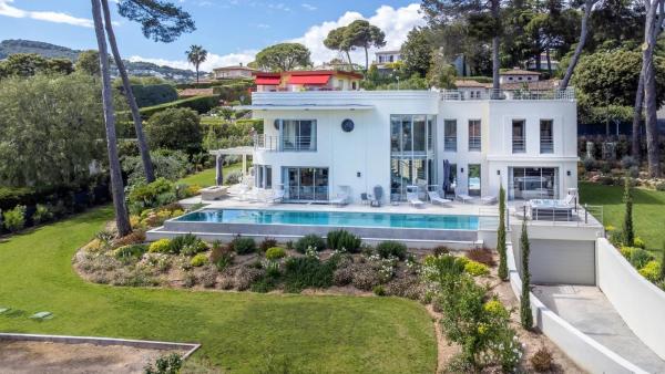Luxueuse Villa Charleston - Vue Mer, Sauna Hammam - Juan les Pins