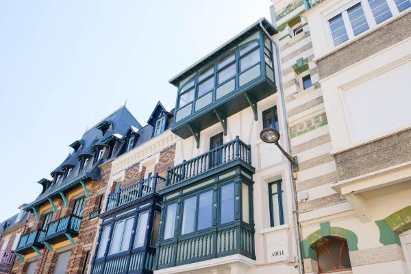 Villa Adèle, Bow-window Vue Mer - Appt 02 - Mers-les-Bains