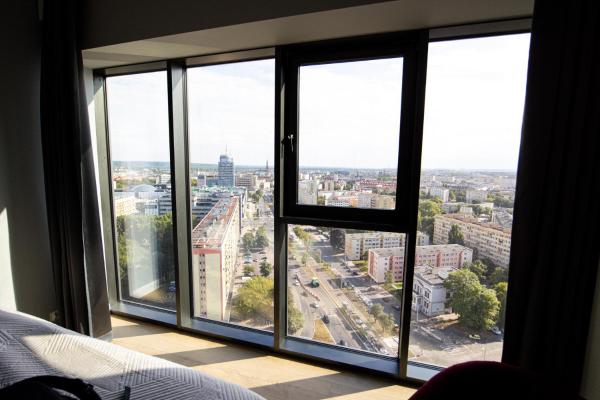 Hanza Tower Swimming Pool & Spa 18 Floor Great View Studio - Szczecin