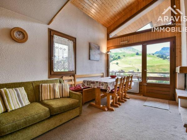 Duplex Chaleureux, 3 Chambres, 7-9 Pers., Proche Commerces, Vue Pistes, Garage Privé - Fr-1-391-23 - Le Grand-Bornand