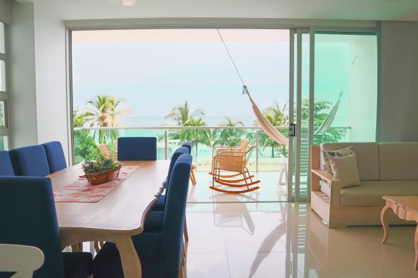 Magico Apartamento Frente Al Mar 3 Habitaciones Tr21 - Covenas