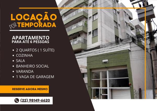 Apartamento Para Temporada Em Cabo Frio - Excelente Localização No Bairro Parque Riviera! - Cabo Frio