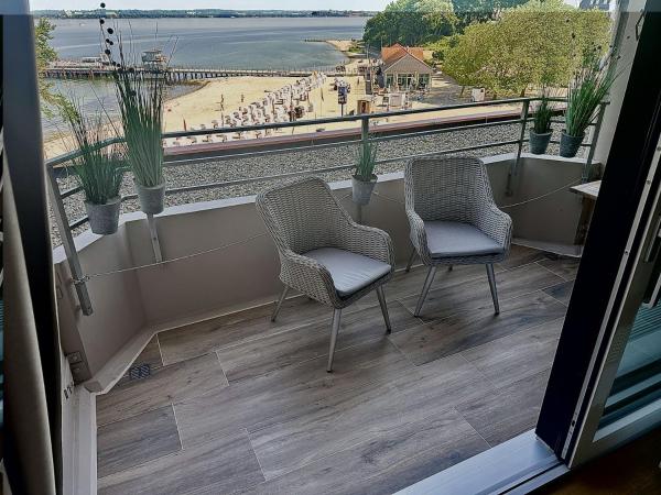 Fewo1846 Intermar - Kajuete Foerdeblick - Familienfreundliches Studioapartment Mit Balkon Und Meerblick - Flensburg