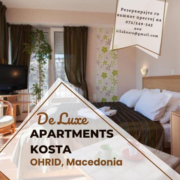 De Lux Apartments Kosta Center - Ohri