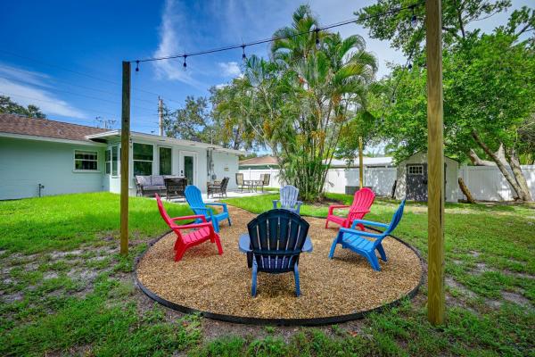 Sunny Sarasota Home With Private Yard And Fire Pit! - Sarasota