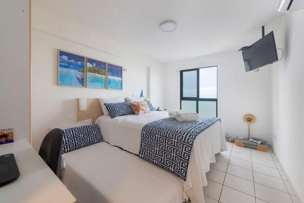 Vista Mar Da Praia De Pontanegra 2 Quartos Wifi 55 Mb Capacidade Para Até 6 Pessoas E Pet Friendly - Natal