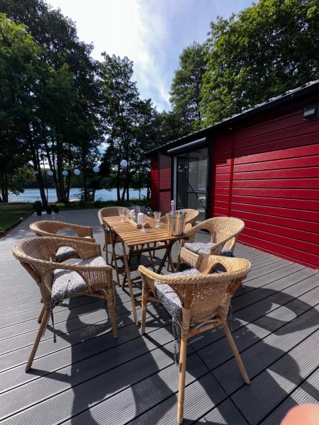 Przystanek Krag - Kazdy Domek Ma Prywatna Balie! Do Tego Wlasna Prywatna Plaza, Pomost, Lodka, Kajaki, Strefa Ciszy, Darmowy Parking, Grille , Miejsce Na Ognisko - Polen