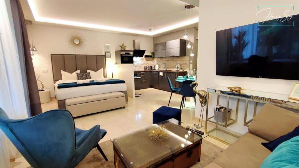 Homely Stay Studio P1 - Elegant Self-check-in Studio-apartment In Munich With Kitchen And Washing Machine - Neubiberg