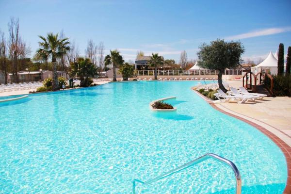 Mobil-home Vi 58 à Vias - La Carabasse - Camping Siblu Avec Piscine - Vias