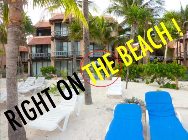 Humble, Right On The Beach - Akumal