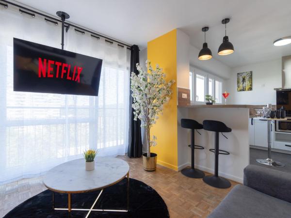 Le Celeste - Hypercentre Parking Et Netflix Gratuits Proche Tramway Et Parc De La Tete D'or - Lyon