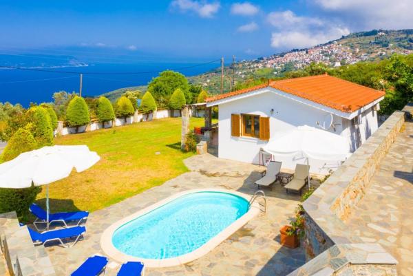 Villa Katerina Private Pool Sea Views Ac Wifi - Greece