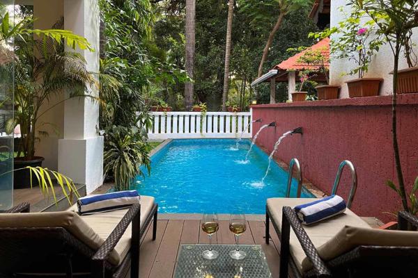 Stayvista At Villa Arcadia With Alfresco Dining - Goa