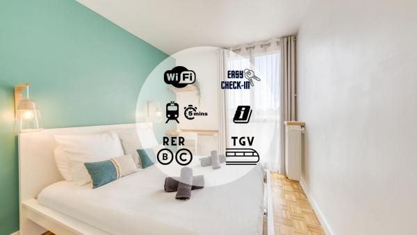 Massy - Ac - Rer B&c - Easy Check-in - Gif-sur-Yvette