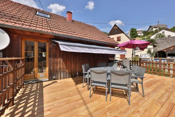 Le Chalet Du Tanet Spa Sauna Terrasse En Alsace - Lac Blanc