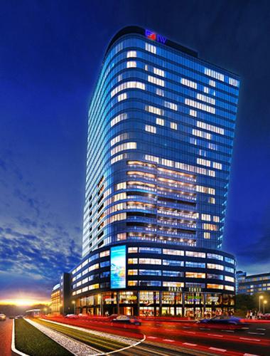 Hanza Tower - Scandia Apartment, 16 Floor, Sunset View - Pologne