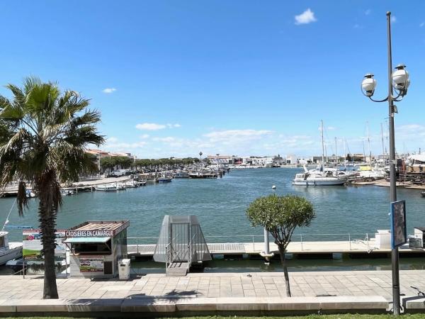 Charmant P2 Cabine, Vue Exceptionnelle Sur Le Port - Le Grau-du-Roi