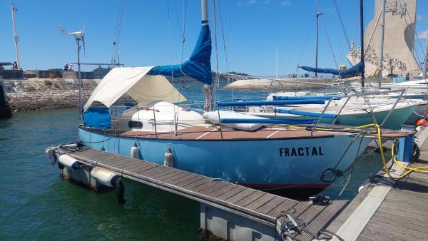 Fractal - Vintage Sailboat In Belém - Costa da Caparica