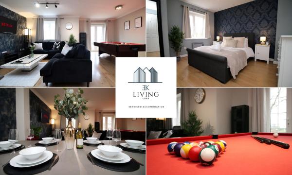 Spacious 3 Bedroom Duplex Apartment On Cardiff Bay - Free Parking & Wifi By Ekliving Luxe Short Lets & Serviced Accommodation - Barry