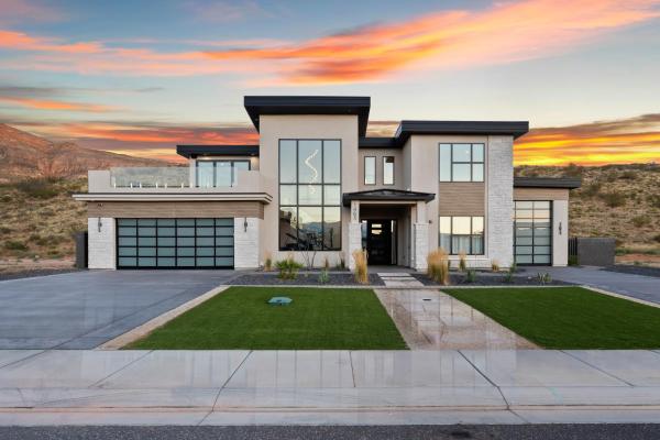 Cr 1463 -- Luxurious Copper Rock Home - Golf Views - Pool-spa - La Verkin, UT