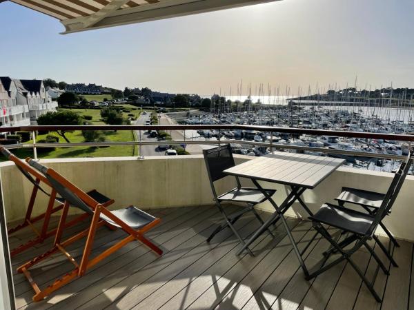 Ref 048 - Appartement Entièrement Rénové Pour Six Personnes Vue Mer Et Port Crouesty Arzon - Plage de Saint-Philibert