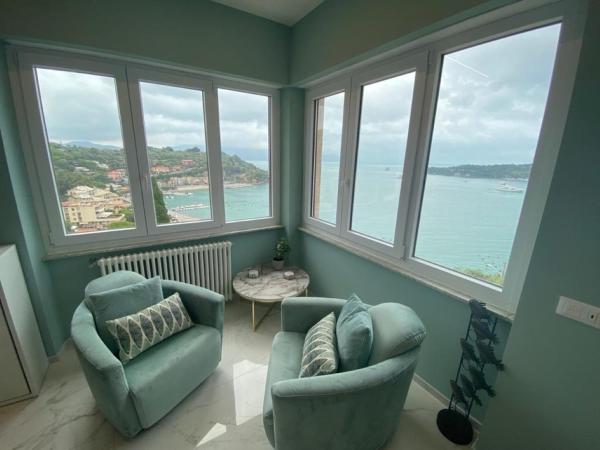 Casemaggi Attico Sul Mare, Penthouse On The Sea - Portovenere