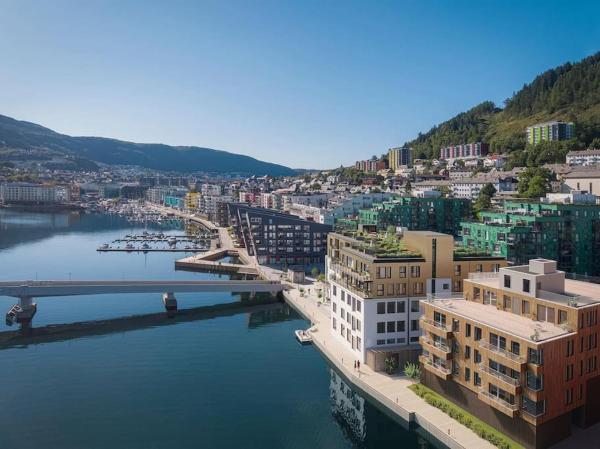 Sentrums-nær Leilighet Med Sjøutsikt - Bergen