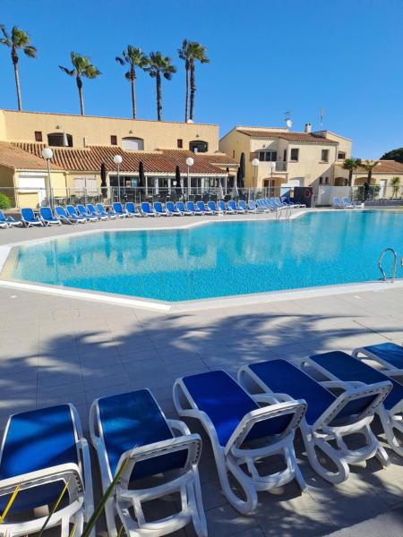 Studio Climatise Box 5 G Résidence Odalys Saint Loup, Piscine ,Parking Privé Et Superette 25 - Mèze