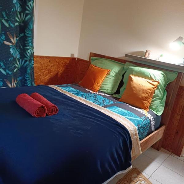 Chambre Privée 3 - Case Créole Le Mistral,chez Kévin - La Réunion
