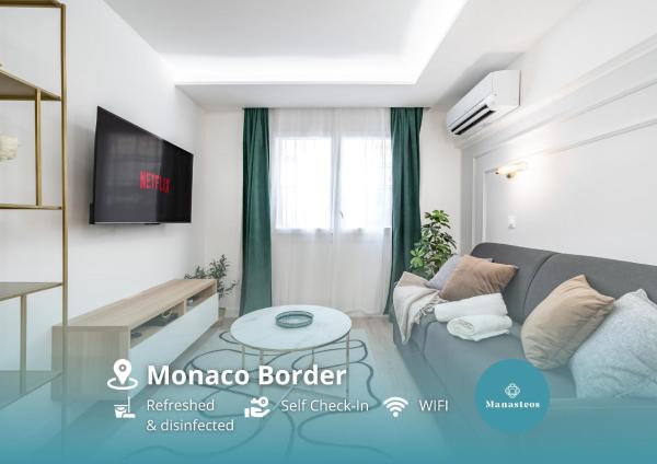 1mn Gare De Monaco - Joli Appartement - Au - Beausoleil