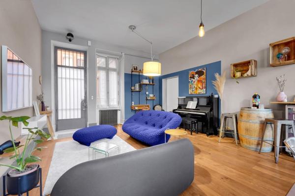 Bleu Du Maine - Elegant T3 Avec Terrasse - Toulouse