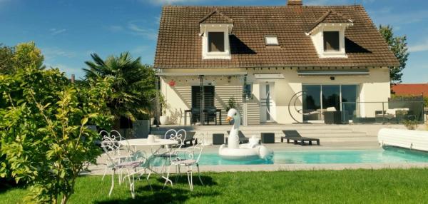 Ma Douce Bulle Piscine & Détente Villa Partagée - Aube