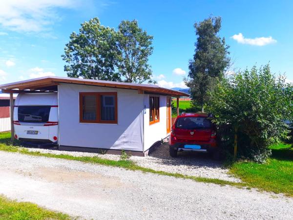 Luxus Wohnwagen Alpenblick - Allgäu