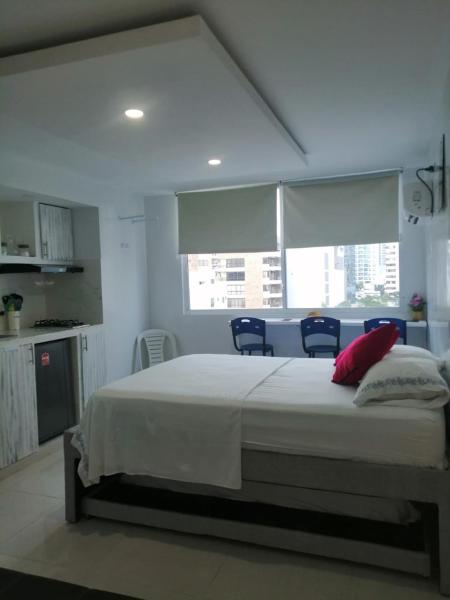 Estudio Tipo Loft Amoblado En Bocagrande Cartagena 801a - Cartagena, Colombia