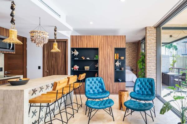 Cenote & Luxury Condo Studio - Paradise Beach