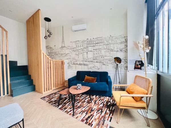 Montmartre Marvel! Designer Apartment Near Metro - Ville-d'Avray