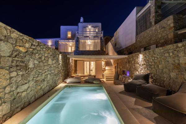 Actors Prestige Villa -Private Pool & Sea View - Mykonos