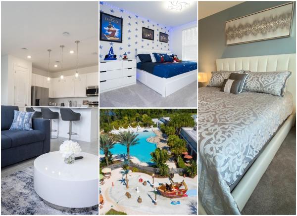 New 3bed Resort Style Townhome With Mickey Sorcerer Room, 20 Min To Disney! - Davenport, FL
