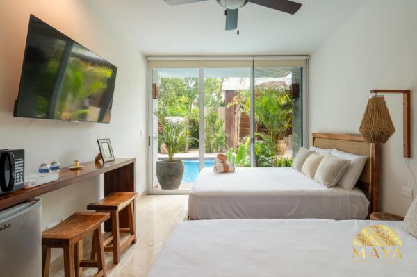 Nhoa 107c Lux 1br Condo Pool Access In Aldea Zama - Tulum
