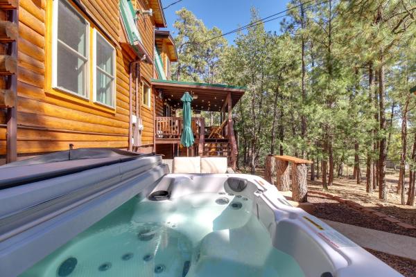Hot Tub And Decks Sherwood Forest Cabin - Pinetop-Lakeside, AZ